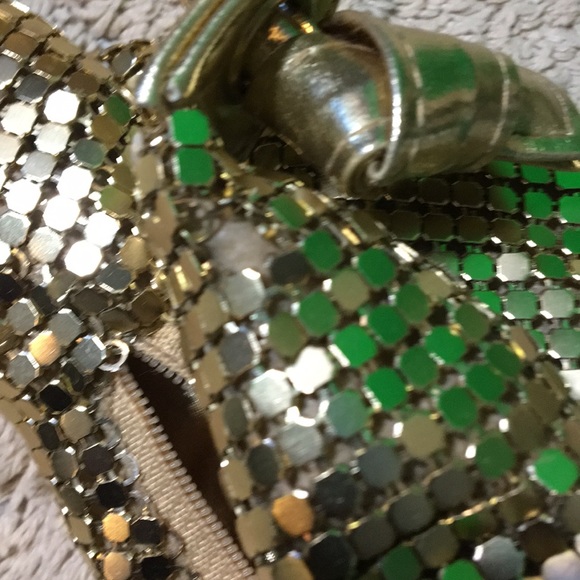 Bags | Gold Small Metal Mesh Purse | Poshmark